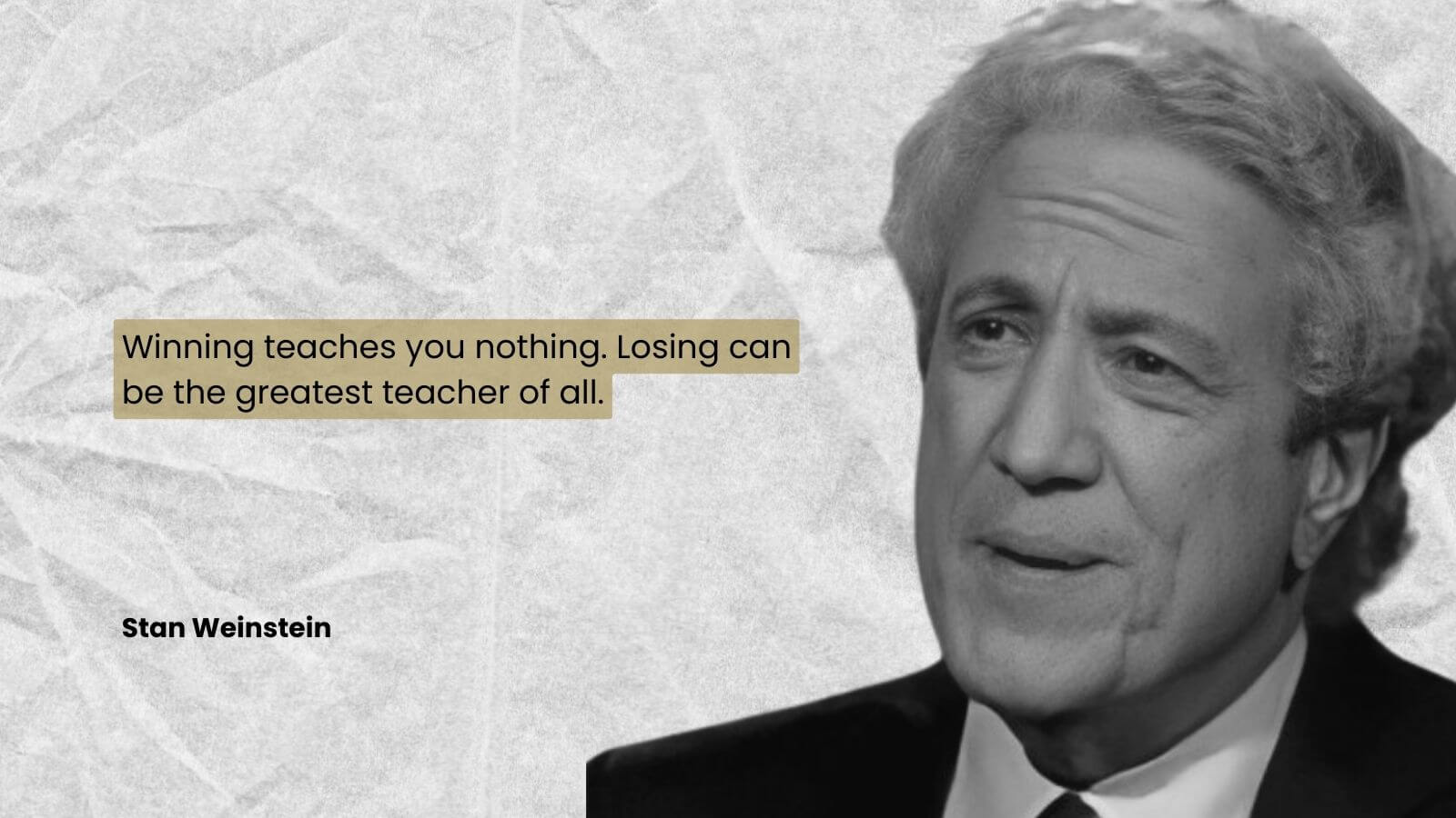 11 Best Stan Weinstein Quotes For Traders | TraderLion