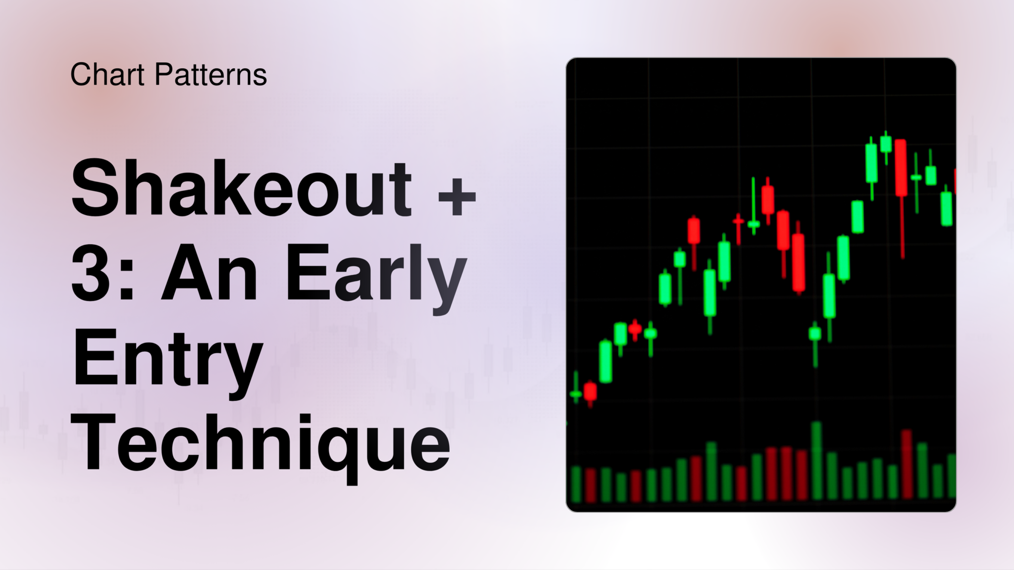 Shakeout + 3: A Powerful Early Entry Technique | TraderLion