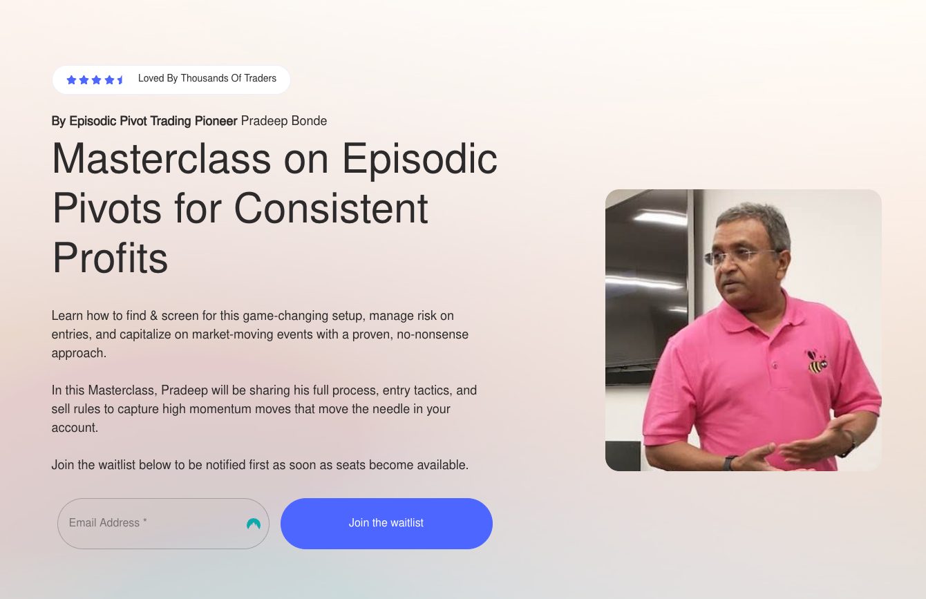 Episodic Pivots Masterclass | TraderLion